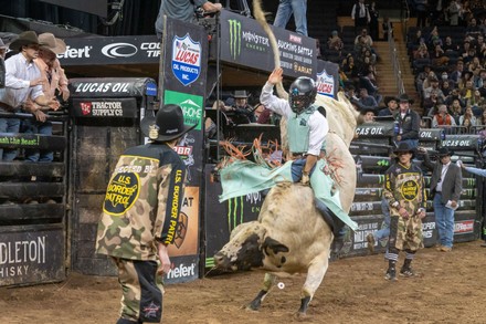 Thiago Salgado Rides Cowboy Playboy During Editorial Stock Photo ...