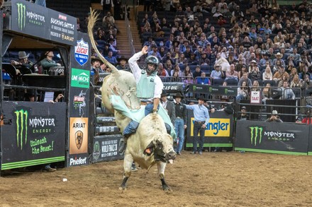 Thiago Salgado Rides Cowboy Playboy During Editorial Stock Photo ...