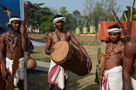 Duruwa Dhurwa Dharua Tribal Group Found Editorial Stock Photo - Stock ...