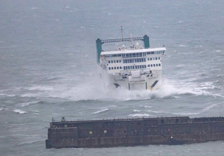 Isle Inisheer Irish Ferry Operating Calais Editorial Stock Photo ...