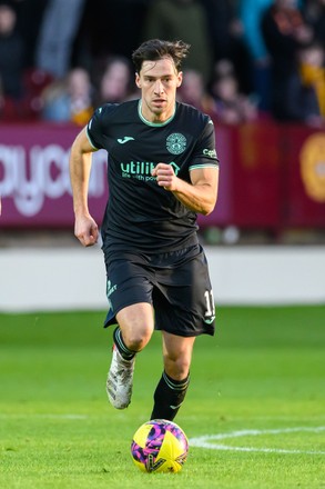 Hibs Joe Newell During Cinch Spfl Editorial Stock Photo - Stock Image ...