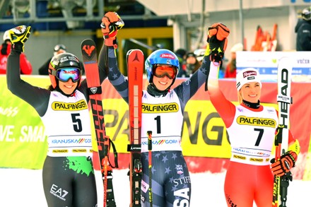 Winners Alpine Ski World Cups Giant Editorial Stock Photo - Stock Image ...
