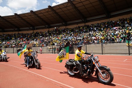 Anc Motorcyclists Arrive 111th Anniversary Anc Editorial Stock Photo ...