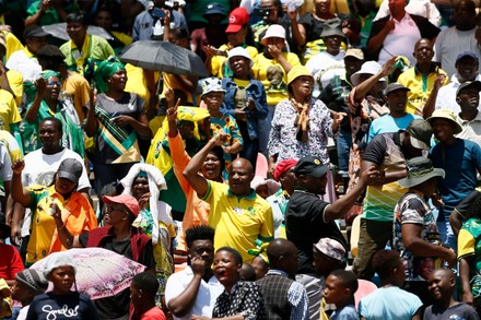 Anc Supporters Enjoy Moment 111th Anniversary Editorial Stock Photo ...