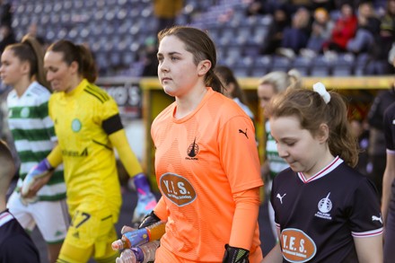 Falkirk Fc Keeper Rachel Pirie Leads Editorial Stock Photo - Stock ...