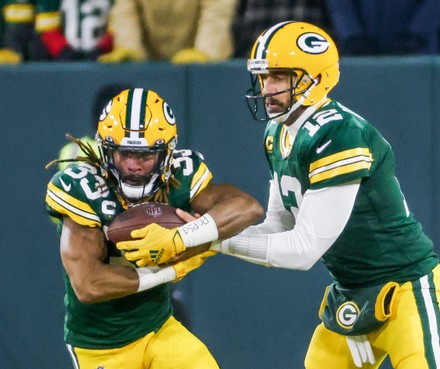 Green Bay Packers Quarterback Aaron Rodgers Editorial Stock Photo ...