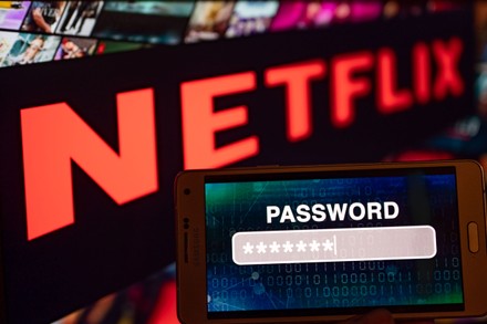 Netflix Displayed On Screen Netflix Login Editorial Stock Photo - Stock ...