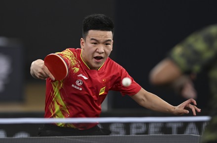 Xiang Peng China Hits Return Against Editorial Stock Photo - Stock ...