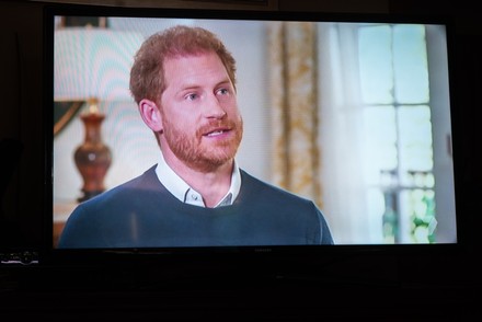 Prince Harry Duke Sussex Interview Tom Editorial Stock Photo - Stock ...