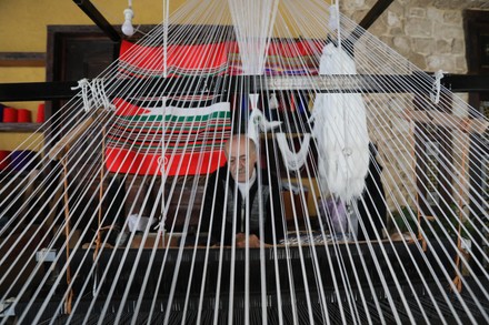 Palestinian Man Akram Alyazji 65 Weaves Editorial Stock Photo - Stock ...
