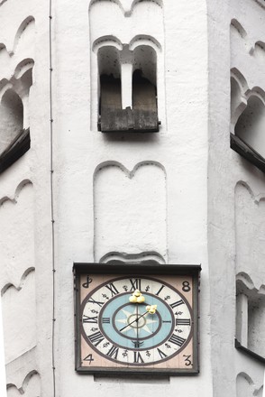 Clock On Tower Monastery Church St Editorial Stock Photo - Stock Image ...