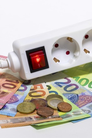 Switchable Power Outlet Strip Strip Euro Editorial Stock Photo - Stock ...