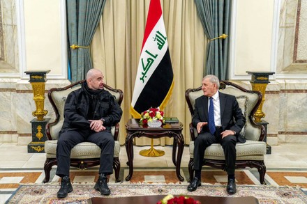 Iraqi President Abdul Latif Rashid Meets Editorial Stock Photo - Stock ...