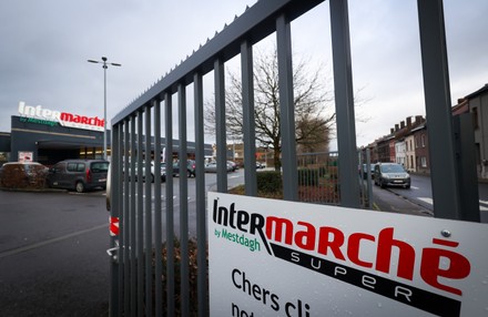 Illustration Shows Intermarche By Mestdagh Supermarket Editorial Stock ...