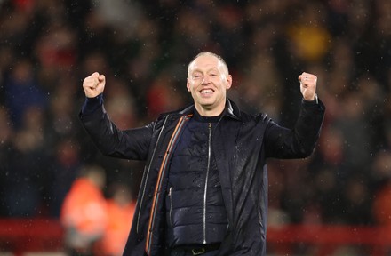 Steve Cooper Manager Nottingham Forest Celebrates Editorial Stock Photo ...