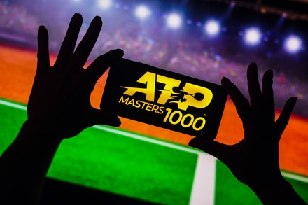 This Photo Illustration Atp Masters 1000 Editorial Stock Photo - Stock ...