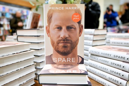 Spare By Prince Harry Books Stacked Editorial Stock Photo - Stock Image ...