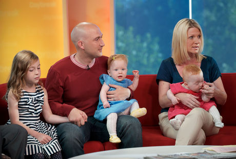 Sextuplets Family Vicky Lamb Andy Lamb Editorial Stock Photo - Stock ...