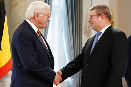German President Frankwalter Steinmeier L Welcomes Editorial Stock ...
