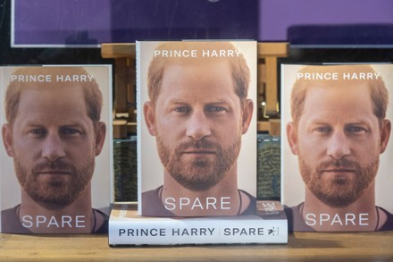 Copies Prince Harry Autobiography Spare On Editorial Stock Photo ...