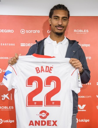 French Defender Loic Bade Poses Photograph Editorial Stock Photo ...