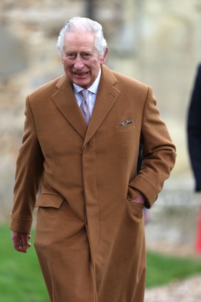King Charles Iii Attends Sunday Mattins Editorial Stock Photo - Stock ...