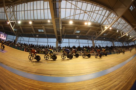 French Track Cycling Championship Velodrome De Editorial Stock Photo ...