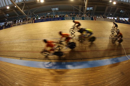French Track Cycling Championship Velodrome De Editorial Stock Photo ...