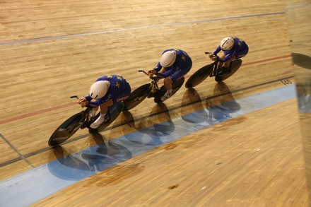 French Track Cycling Championship Velodrome De Editorial Stock Photo ...