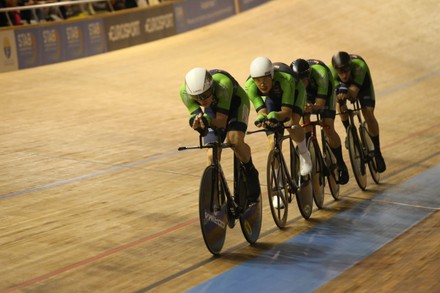 French Track Cycling Championship Velodrome De Editorial Stock Photo ...