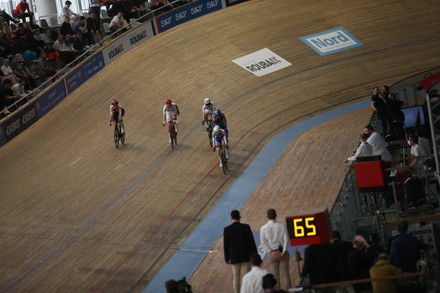 French Track Cycling Championship Velodrome De Editorial Stock Photo ...