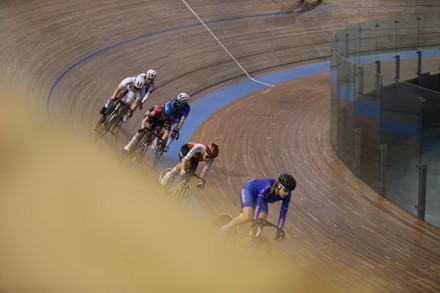 French Track Cycling Championship Velodrome De Editorial Stock Photo ...