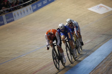 French Track Cycling Championship Velodrome De Editorial Stock Photo ...