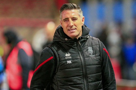 Mark Kennedy Manager Lincoln City During Editorial Stock Photo - Stock ...