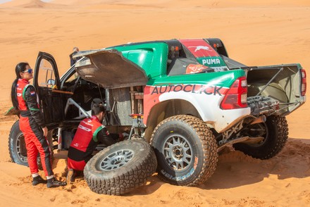 Paraguyan Driver Andrea Lafarja L Peruvian Editorial Stock Photo ...