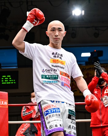 Keisuke Matsumoto Before Featherweight 8 Rounds Editorial Stock Photo ...