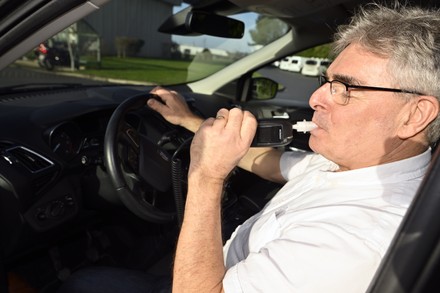Vias Staff Member Gives Demonstration Alcolock Editorial Stock Photo ...