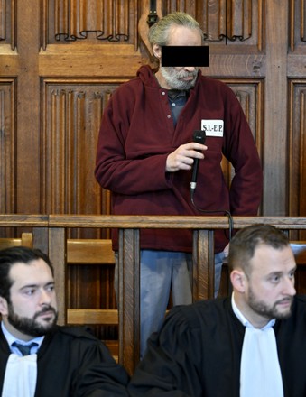 Accused Pascal Vandyck Pictured During Jury Editorial Stock Photo ...