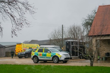 Three Scas Ambulances Two Tvp Police Editorial Stock Photo - Stock ...