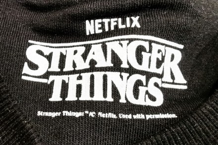 Netflix Stranger Things Logo Seen On Editorial Stock Photo - Stock ...