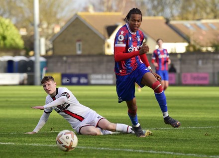Ademola Olaadebomi Crystal Palace Goes Past Editorial Stock Photo ...