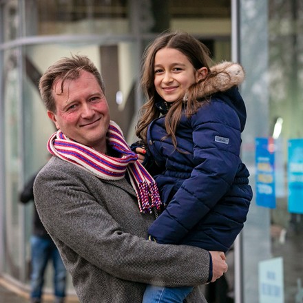 News Richard Ratcliffe Daughter Gabriella Happy Editorial Stock Photo ...