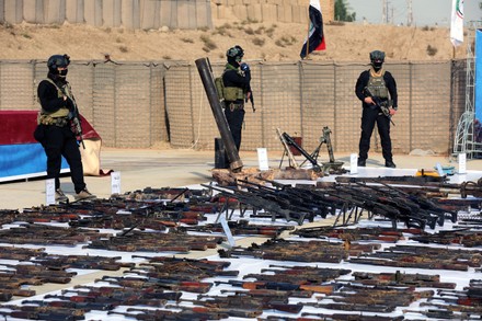 Members Iraqi Shiite Popular Mobilization Forces Editorial Stock Photo ...