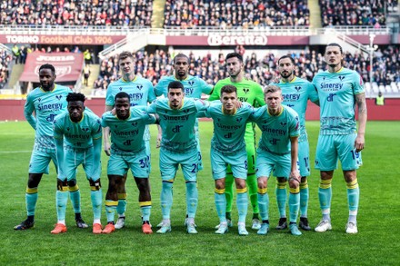 Hellas Verona Fc Team Line Editorial Stock Photo - Stock Image ...