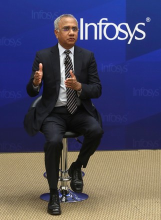 Infosys Ceo Managing Director Salil Parekh Editorial Stock Photo ...