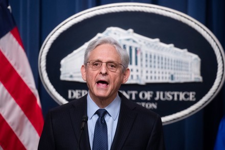 __COUNT__ US Attorney General Merrick Garland makes an announcement ...