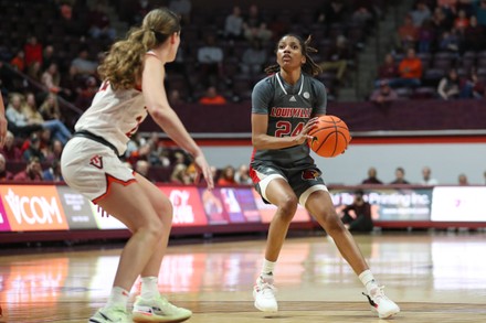 Louisville Cardinals Guard Morgan Jones 24 Editorial Stock Photo ...