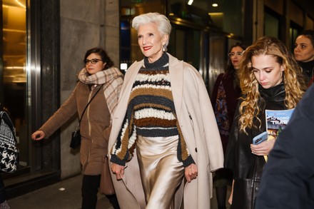 Model Dietitian Maye Musk Seen On Editorial Stock Photo - Stock Image ...