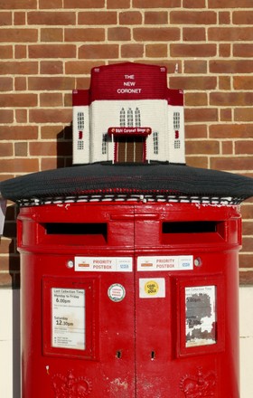 Anonymous Crocheter Yarnsy Creates Post Box Editorial Stock Photo ...