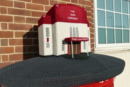 Anonymous Crocheter Yarnsy Creates Post Box Editorial Stock Photo ...